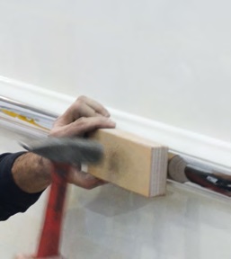 Rub Rail Installation, How to install rub rail - Boat Rub rails Tessilmare